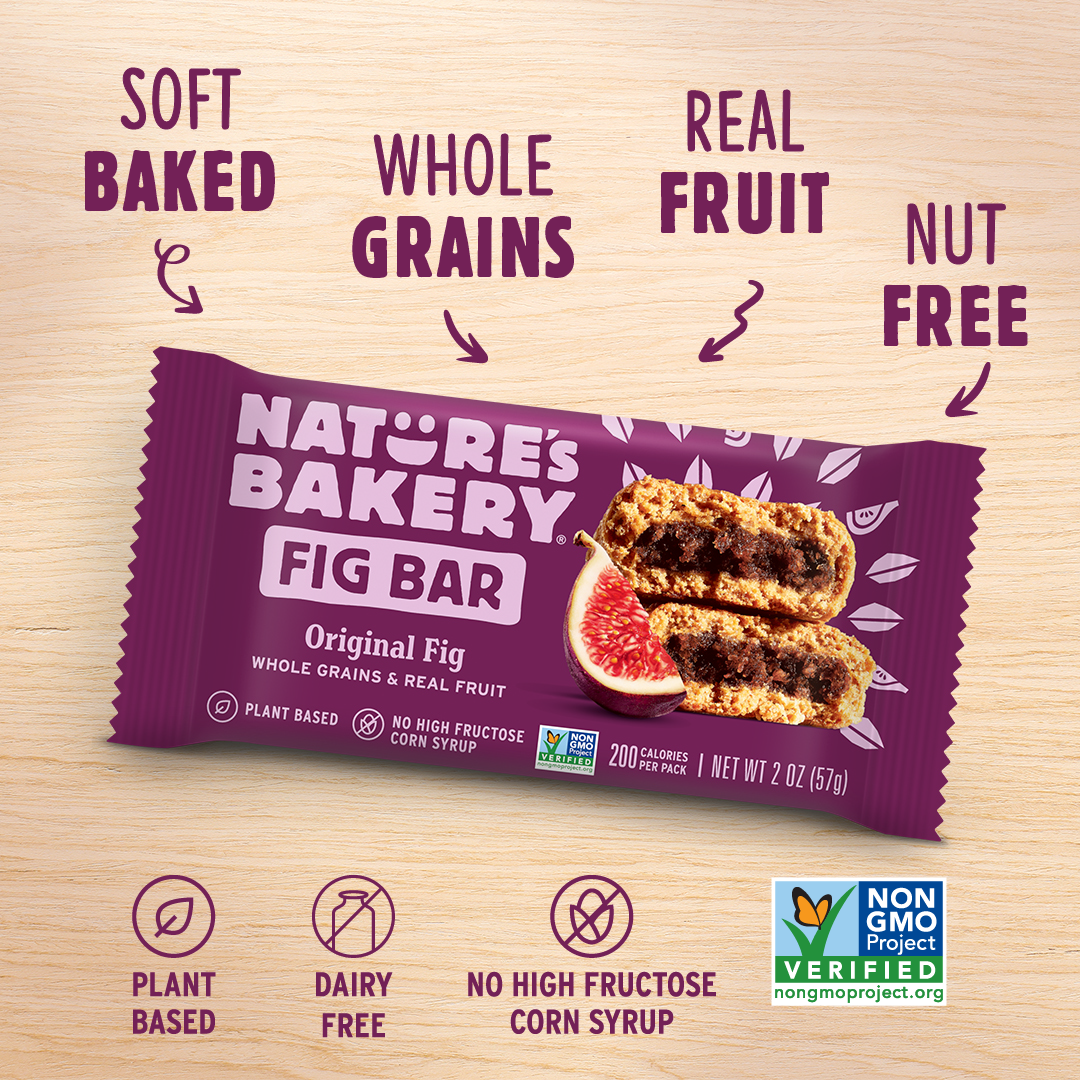 Whole Wheat Fig Bars - Original Fig – Nature's Bakery