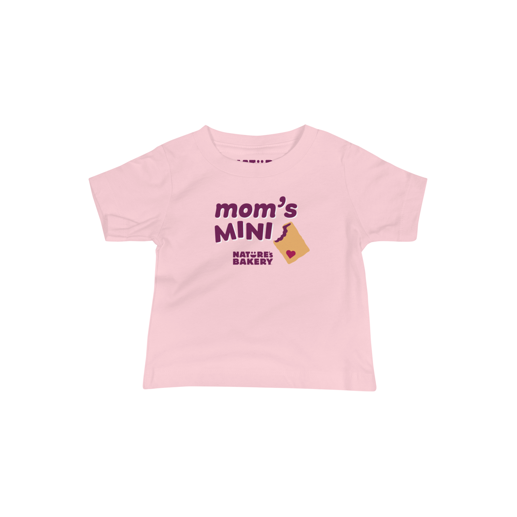 Mom's Mini Infant T-Shirt - Pink – Nature's Bakery